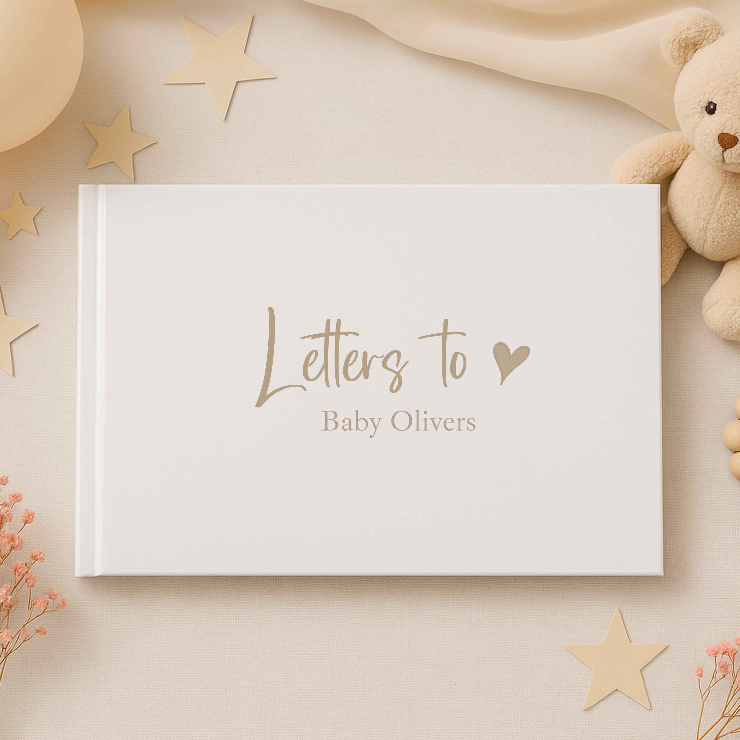 Personalised Letters to Baby Journal – allaboutthebump